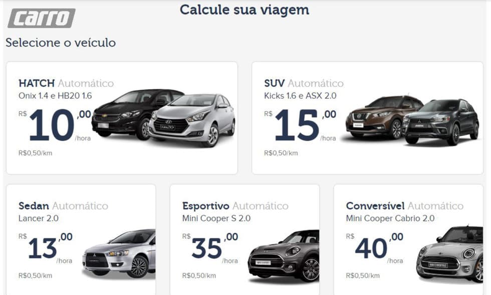 Aplicativo oferece aluguel de carros no Aeroporto de Guarulhos ...